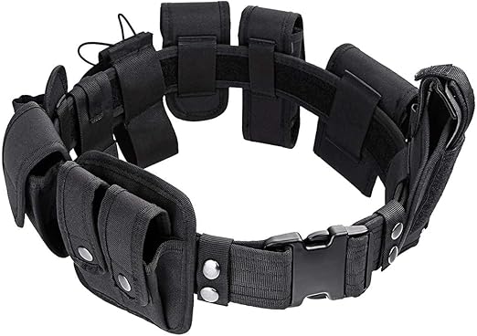 IronSeals 10 Pack Outdoor Tactical Molle Belt Security Police Guard Ut ...